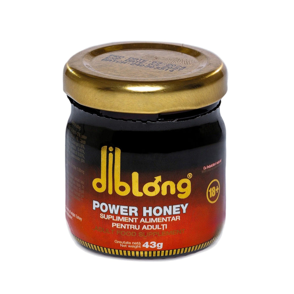 Miere afrodisiacă Diblong Power Honey, 43g– Diblong.Ro